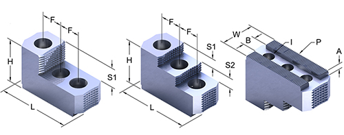 Special Serrated Hard Jaws | Dillon Manufacturing Inc